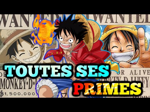 L'Évolution de la Prime de Luffy : Un Parcours Exceptionnel - The Manga ...